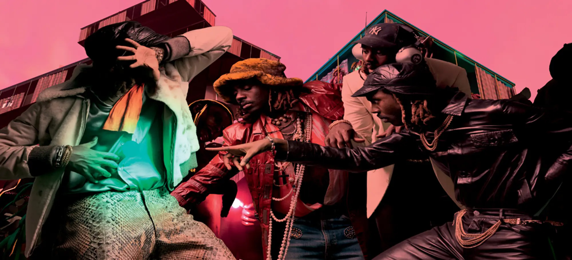 Blood Orange as a cyberpunk hero - Morán Morán